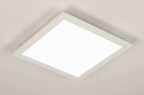 Stropní stmívatelné designové bílé LED svítidlo Claudes W