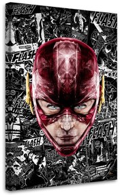 Gario Obraz na plátně Flash červená tvář superhrdiny - Rubiant Rozměry: 40 x 60 cm