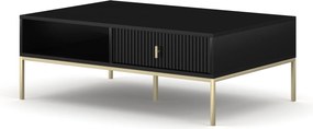 Konferenční stolek Maggiore 104 cm černý/zlatý II