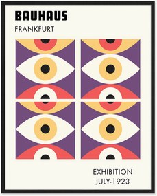 Zarámovaný digitální tisk Bauhaus Frankfurt Exhibition