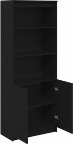 Vysoká deska Černý dub 70x35x180 cm kompozitní dřevo 3328472