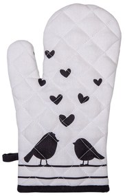 Chňapka - rukavice s ptáčky Love Birds - 18*30 cm