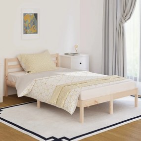 Rám postele masivní borovice 120 x 200 cm - Default Title