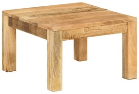 Konferenční stolek 55 x 55 x 35 cm masivní mangovníkové dřevo,  350321 HangarStore.cz
