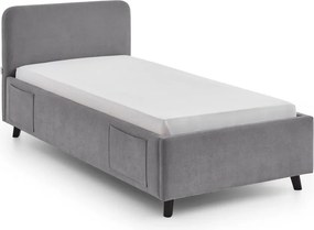 Šedá dětská postel bez roštu 90x200 cm Cosy – Meise Möbel