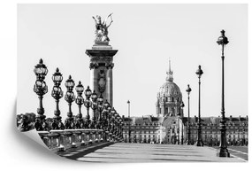 Fototapeta Černobílá Paříž Samolepící tapety 104x70.5