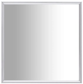 vidaXL Zrcadlo stříbrné 70 x 70 cm