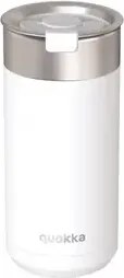 Quokka Nerezový termohrnek se sítkem Boost White 400 ml
