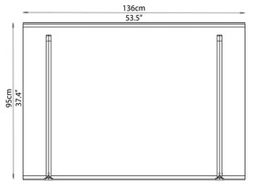Palram Calisto 1350 vchodová stříška