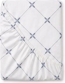 Kvalitex Bavlněné napínací prostěradlo Safír bílý 80x200cm