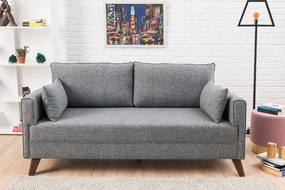 Designová sedačka Marisela 177 cm šedá