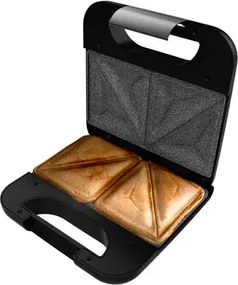 Cecotec Rock'nToast Classic+ nerez/černá / Sendvičovač / 800 W / pro 2