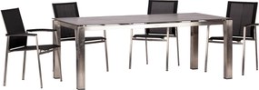 XXXLutz ZAHRADNÍ SOUPRAVA kov, plast, keramika Acamp - Online Only zahradní nábytek - 006285052001