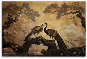 Gario Obraz na plátně Pávi na stromě Rozměry: 60 x 40 cm