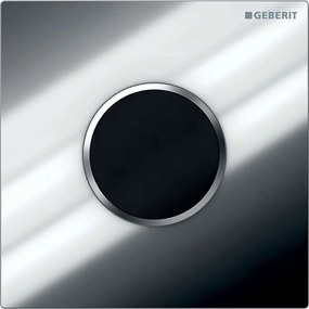 Geberit - Elektronické ovládání splachování pisoárů typ 10, bateriové napájení, chrom/chrom mat 116.035.KH.1