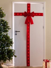 Sinsay - LED vánoční světla s motivem mašle - červená