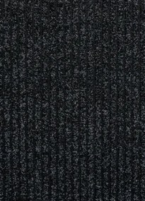 Koberce Breno Čistící zóna SHEFFIELD/ LIVERPOOL 50, šíře role 100 cm, Černá