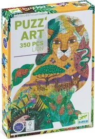 DJECO Obrysové puzzle Lev / 350 dílků / 46x60 cm
