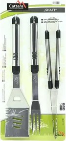 Cattara Grilovací nářadí SHAFT sada 3 ks / Grilovací nářadí / Nerezová