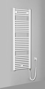 Aqualine Aqualine, DIRECT-E elektrické topné těleso, rovné, 450x1320 mm, 400W, bílá, ILE34T