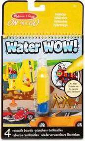 Spin Master Melissa  Doug Water WOW! Vozidla / Vodou vybarvovací sešit