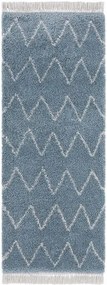 Mint Rugs - Hanse Home koberce Kusový koberec Desire 103319 Blau ROZMĚR: 80x200