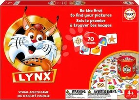 EDUCA Hra Lynx Junior 70 obrázků / 9 dílků / 4 hráči