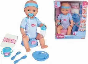 SIMBA Panenka New Born Baby chlapeček / 43 cm / pije a čůrá