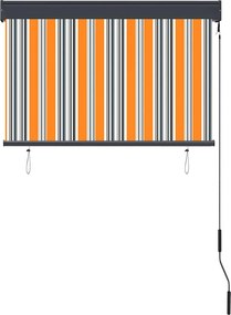 Venkovní roleta 100 x 250 cm žlutomodrá 145956