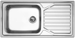 Sinks OKIOPLUS 1000 V 0,7mm leštěný RDOPL1005007V