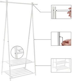 Závěsný stojan s botníkem HSR05W
