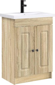 Sada koupelnového nábytku Dub sonoma 56 x 37,5 x 81 cm 3404166