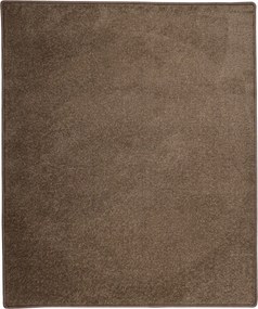 Vopi, AKCE: 200x300 cm Kusový koberec Eton hnědý 97, hnědá, chodba / předsíň