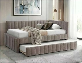 Postel Mikayla 120 x 200 cm, béžová