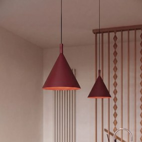 Sollux Lighting Závěsné svítidlo NOX 25 bordó