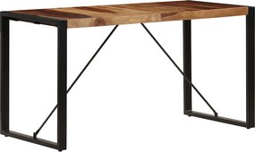 Jídelní stůl 140 x 70 x 75 cm masivní akáciové dřevo 247422