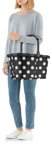 Nákupní košík Reisenthel Carrybag Frame Dots white