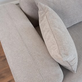 Rohová modulární sedací souprava do L MODINI, 330 cm Barva látky Sorella: Světle šedá (Sorella 84)