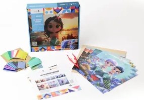 SEKOIA Mozaika Mořské víly / 6 předloh / 1000+ kamínků / od 5 let