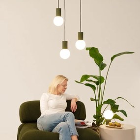 Sollux SL.1726 - Stolní lampa HALO 1xG9/8W/230V pr. 12 cm zelená