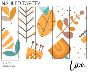 Liox Tapeta tvary podzimu