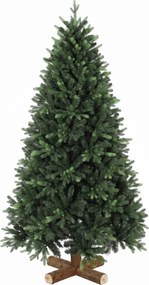 HOMCOM Umělý vánoční stromek, 180 cm, s 2419 PE a PVC větvemi, skládací systém, zelený