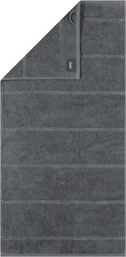 Ručník Carat s vodorovnými pruhy 50 x 100 cm antracitový