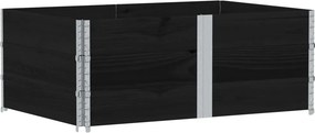 Zahradní truhlík hnědý 150 x 100 cm masivní borové dřevo 3295440