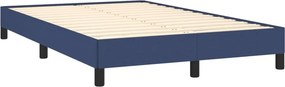Box spring postel s matrací černá 120x190 cm textil 3269750