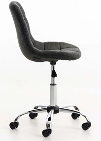 Kancelářská židle Lisburn - látkový potah | tmavě šedá