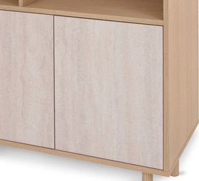 Tchibo - Regál na knihy v travertinovém vzhledu