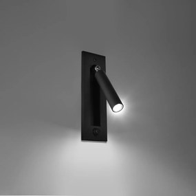 Sollux Lighting Nástěnné svítidlo ENIF černé