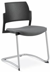 LD seating Konferenční židle DREAM+ 101BL-Z bez područek Barva kostry chromová kostra GALERIE - Čalounění LD seating LÁTKY 1 / DINO, ERA, ONE 2021