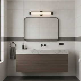 Elstead SAYLOR M světlo do koupelny IP44 černé 61 cm LED 23,5W 1220 lm